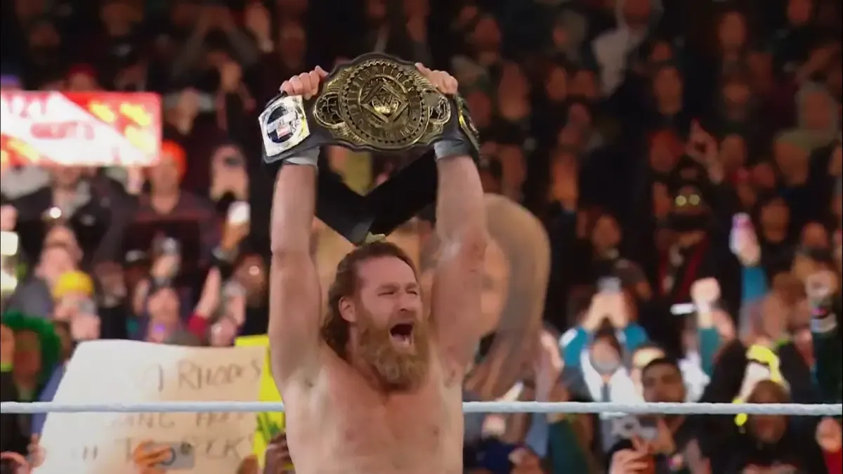 Sami Zayn Wins WWE Intercontinental Championship At WrestleMania 40 Night One